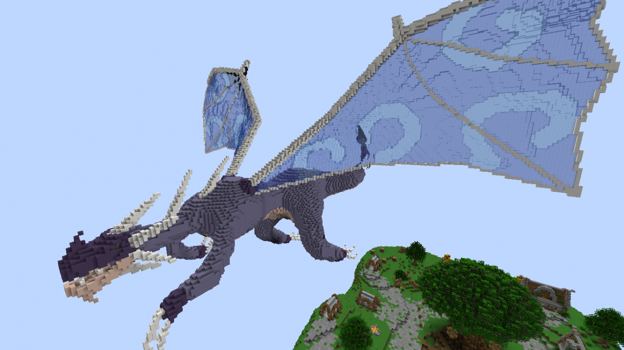 Dragon Organic Minecraft Map
