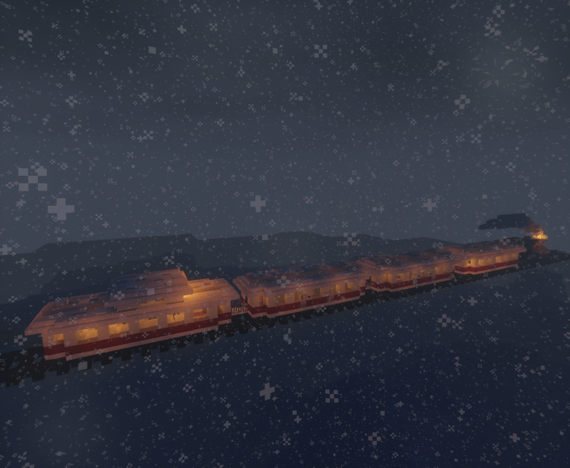 Train (поезд) Minecraft Map