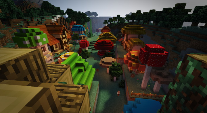 Island of Maplestory (Amherst and Southperry) Minecraft Map