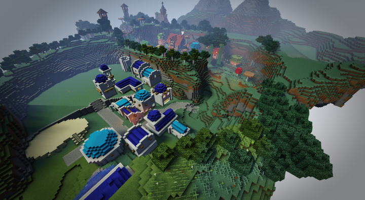 Island of Maplestory (Amherst and Southperry) Minecraft Map