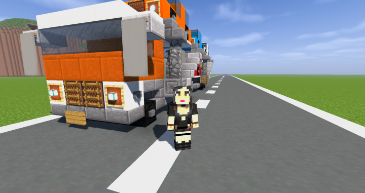 Vehicle Transport Truck Minecraft Map