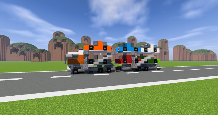 Vehicle Transport Truck Minecraft Map