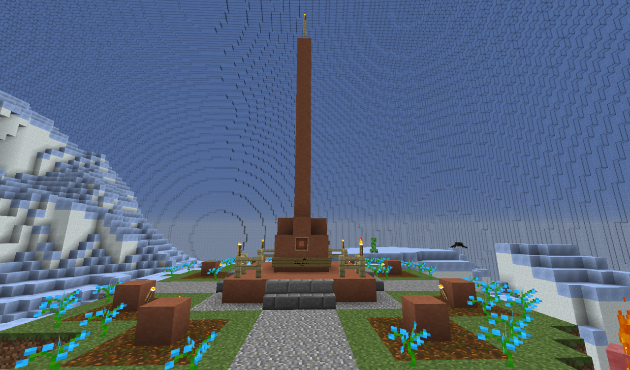 The Clay Monument Minecraft Map
