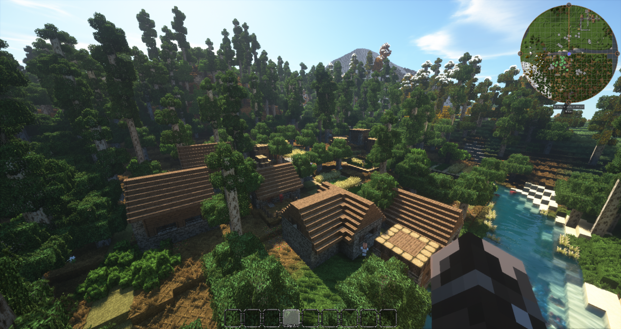 Villager Town - Conquest Reforged - Llotr Minecraft Map