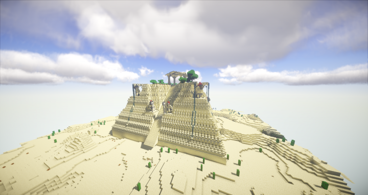 Sandstone Temple Minecraft Map