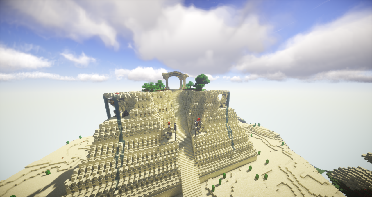 Sandstone Temple Minecraft Map