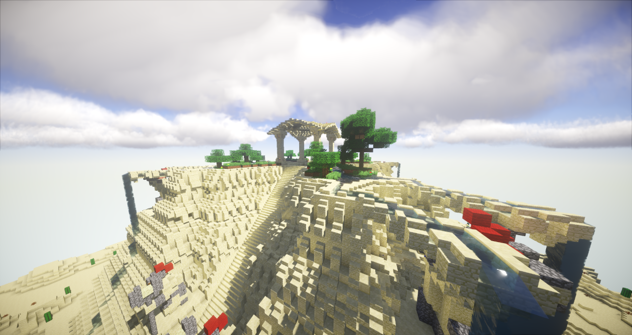 Sandstone Temple Minecraft Map