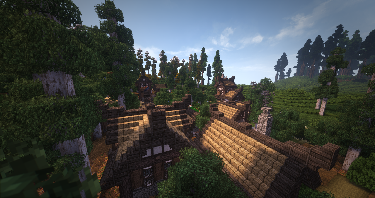 Villager Town - Conquest Reforged - Llotr Minecraft Map