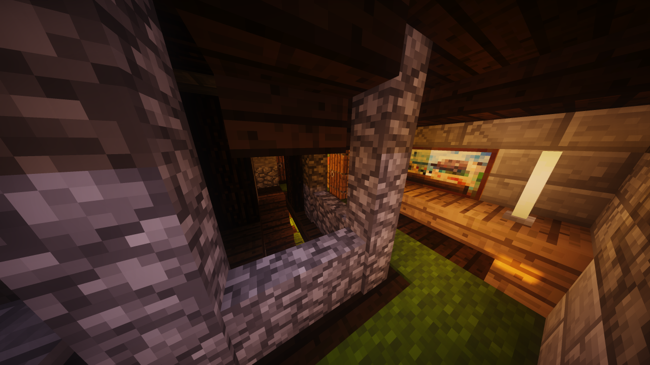 Medieval Stone house with tower Minecraft Map