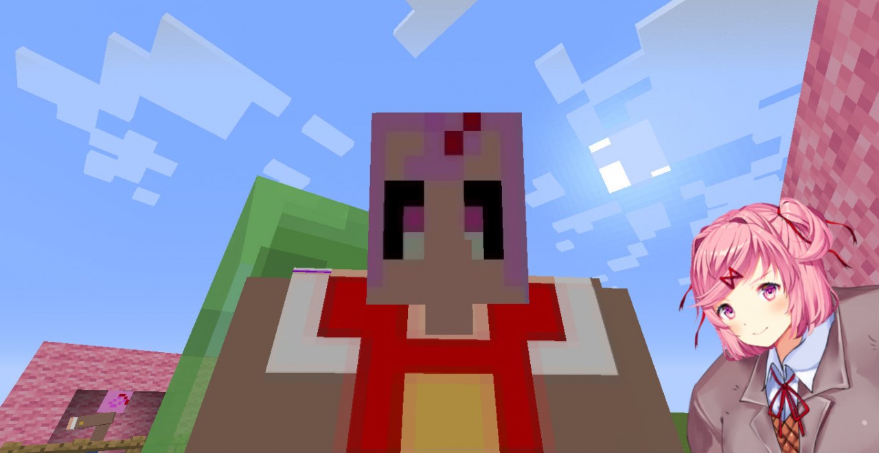 Doki Doki Literature Club - First Texture Pack - paintings and blocks ...