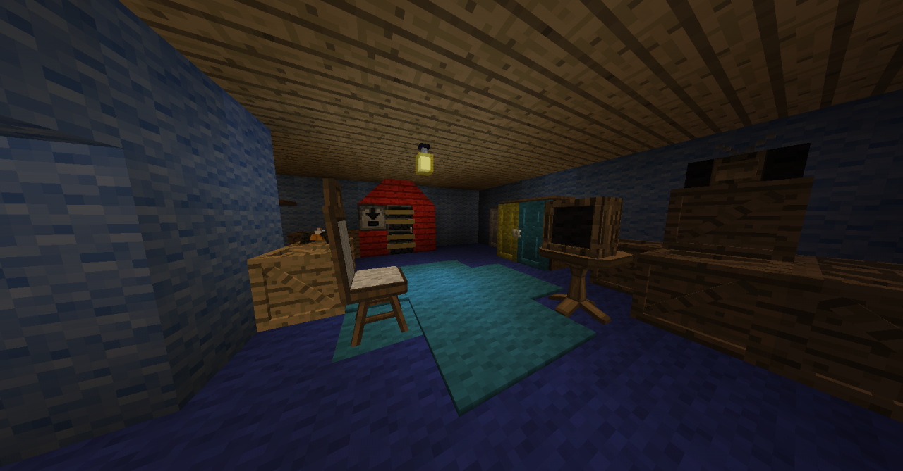 Minecraft Hello Neighbor Alpha 2 GamePlay Minecraft Map