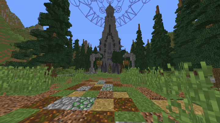 Magic Tower [First Project + DONE + DOWNLOAD] Minecraft Map