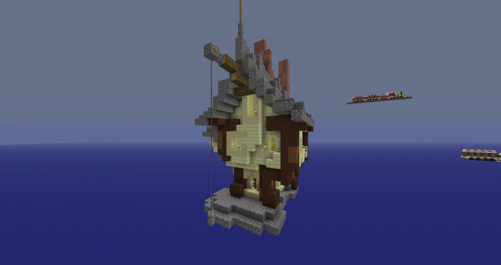 Fantasy End House Minecraft Map