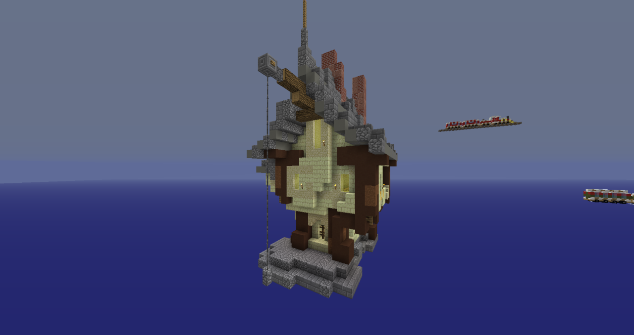 Fantasy End House Minecraft Map