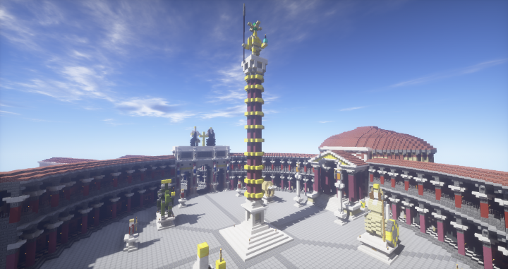 Forum of Constantine, Constantinople Minecraft Map