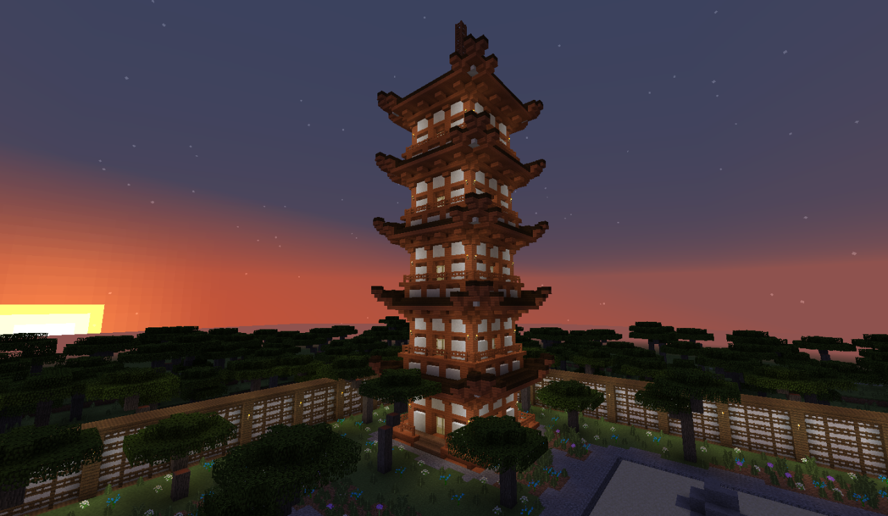 Zen Garden: Hide & Seek and Blind & Sneak Minecraft Map