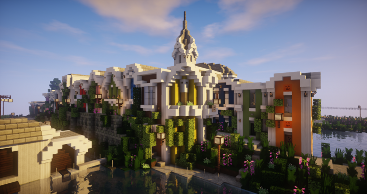 [PomposityProject] Charming Old Town of Fishill! Minecraft Map