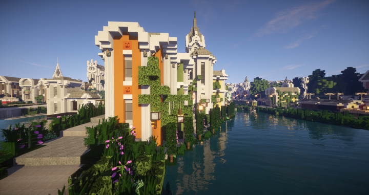 [PomposityProject] Charming Old Town of Fishill! Minecraft Map