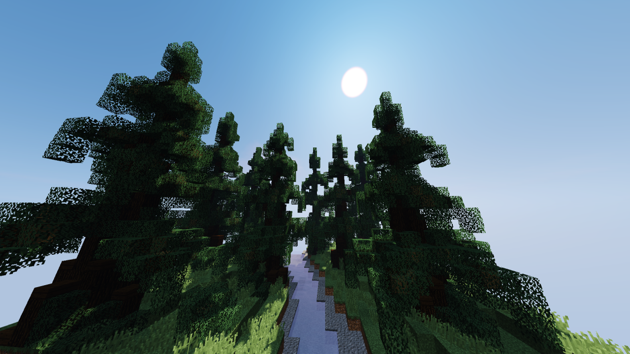 Realistic Scenery 1: Spruce Forest Minecraft Map