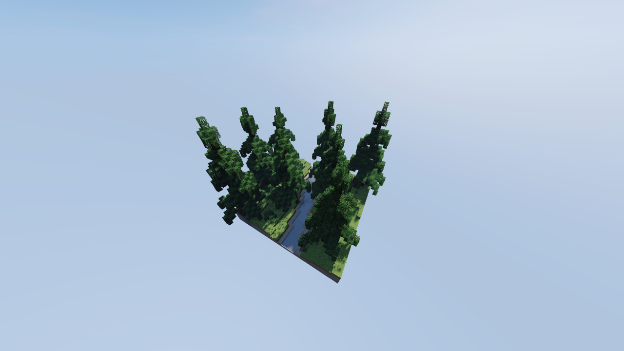Realistic Scenery 1: Spruce Forest Minecraft Map