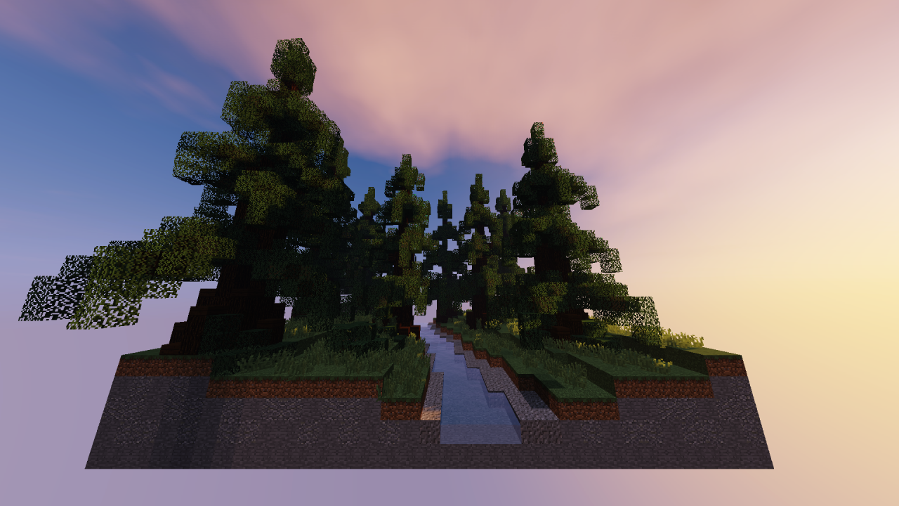 Realistic Scenery 1: Spruce Forest Minecraft Map