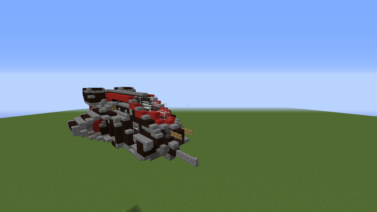 Futuristic Vehicles! (spaceships,tanks,mechs!) Minecraft Map