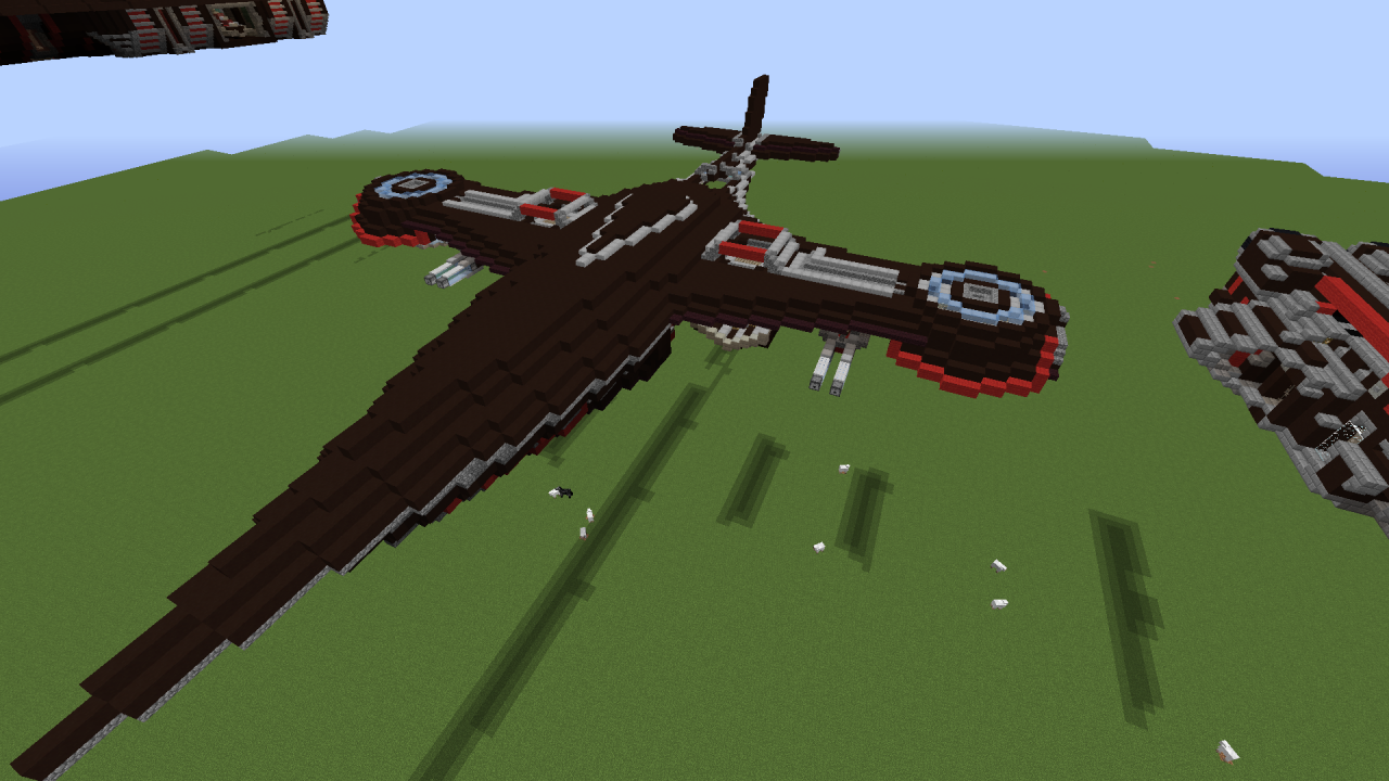 Futuristic Vehicles! (spaceships,tanks,mechs!) Minecraft Map