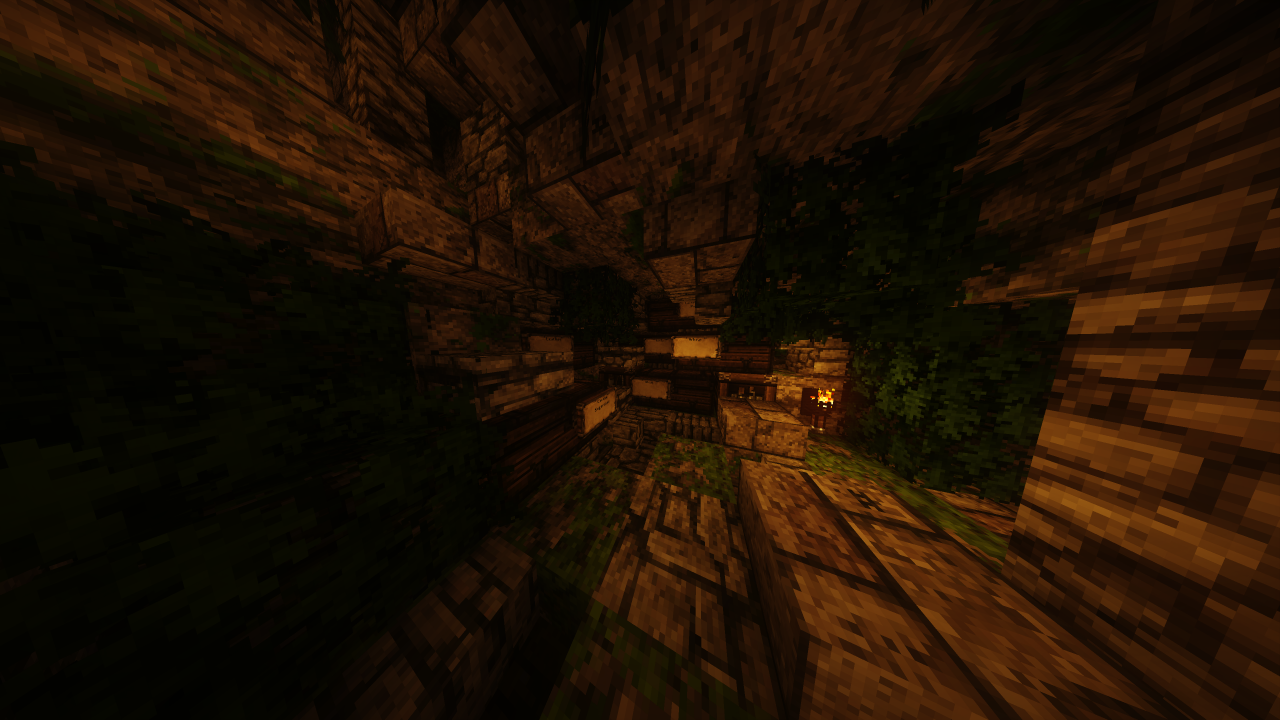 Storage Cave Minecraft Map