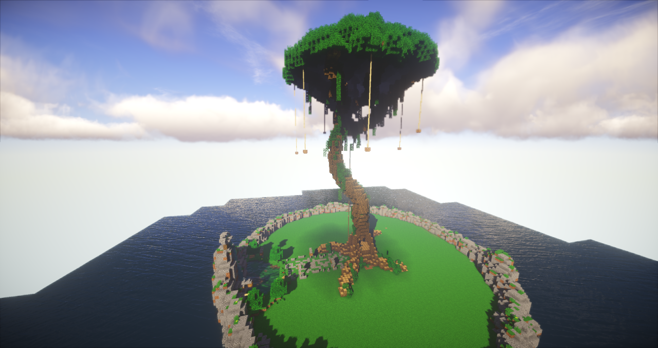 Big Tree in progress Minecraft Map