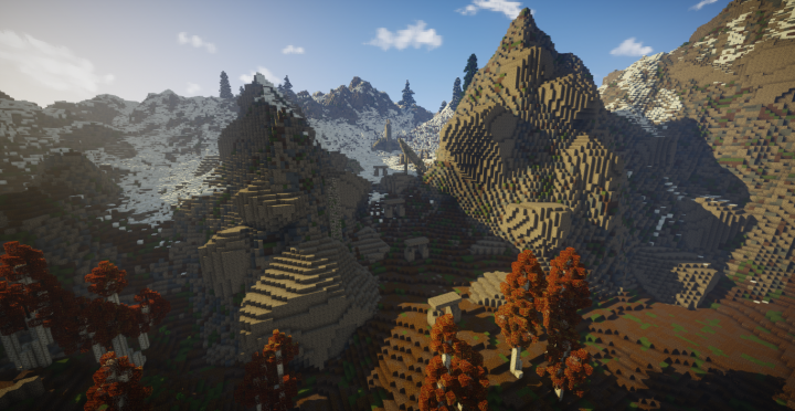 Arcwind Point (skyrim TES) Minecraft Map
