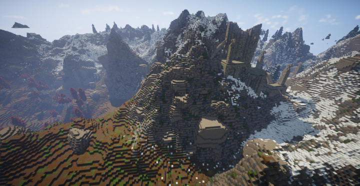 Arcwind Point (skyrim TES) Minecraft Map
