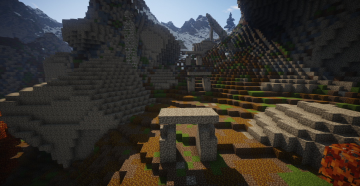 Arcwind Point (skyrim TES) Minecraft Map