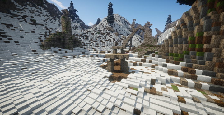 Arcwind Point (skyrim TES) Minecraft Map