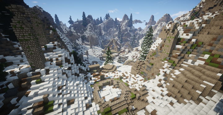 Arcwind Point (skyrim TES) Minecraft Map
