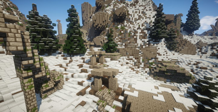 Arcwind Point (skyrim TES) Minecraft Map