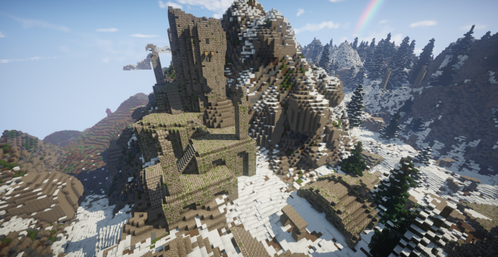 Arcwind Point (skyrim TES) Minecraft Map