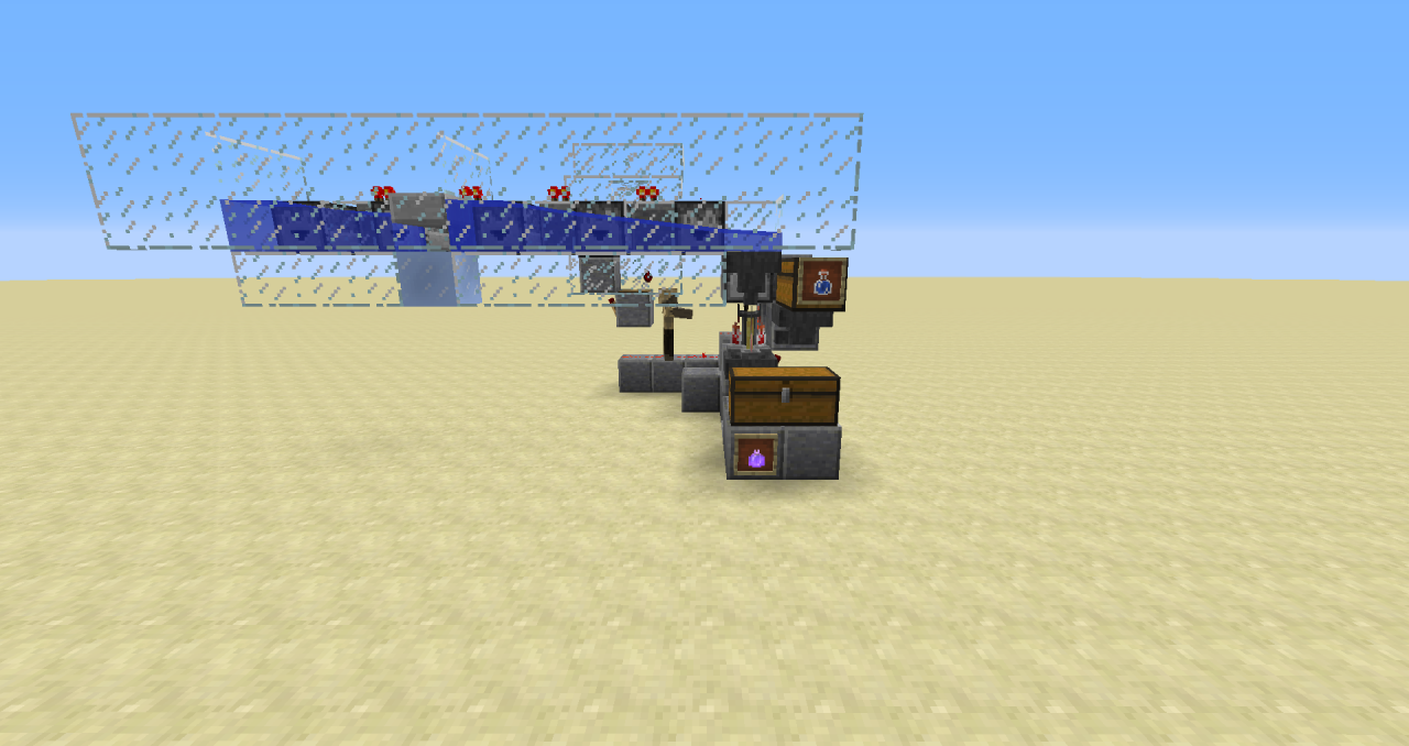 Basic Fully Auto Potion System Minecraft Map