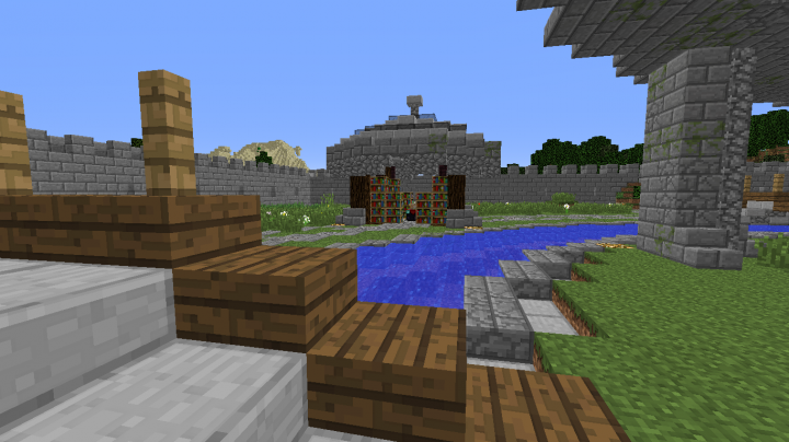 Survival spawn Minecraft Map