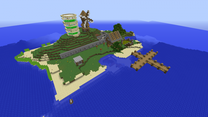 Survival Island Minecraft Map