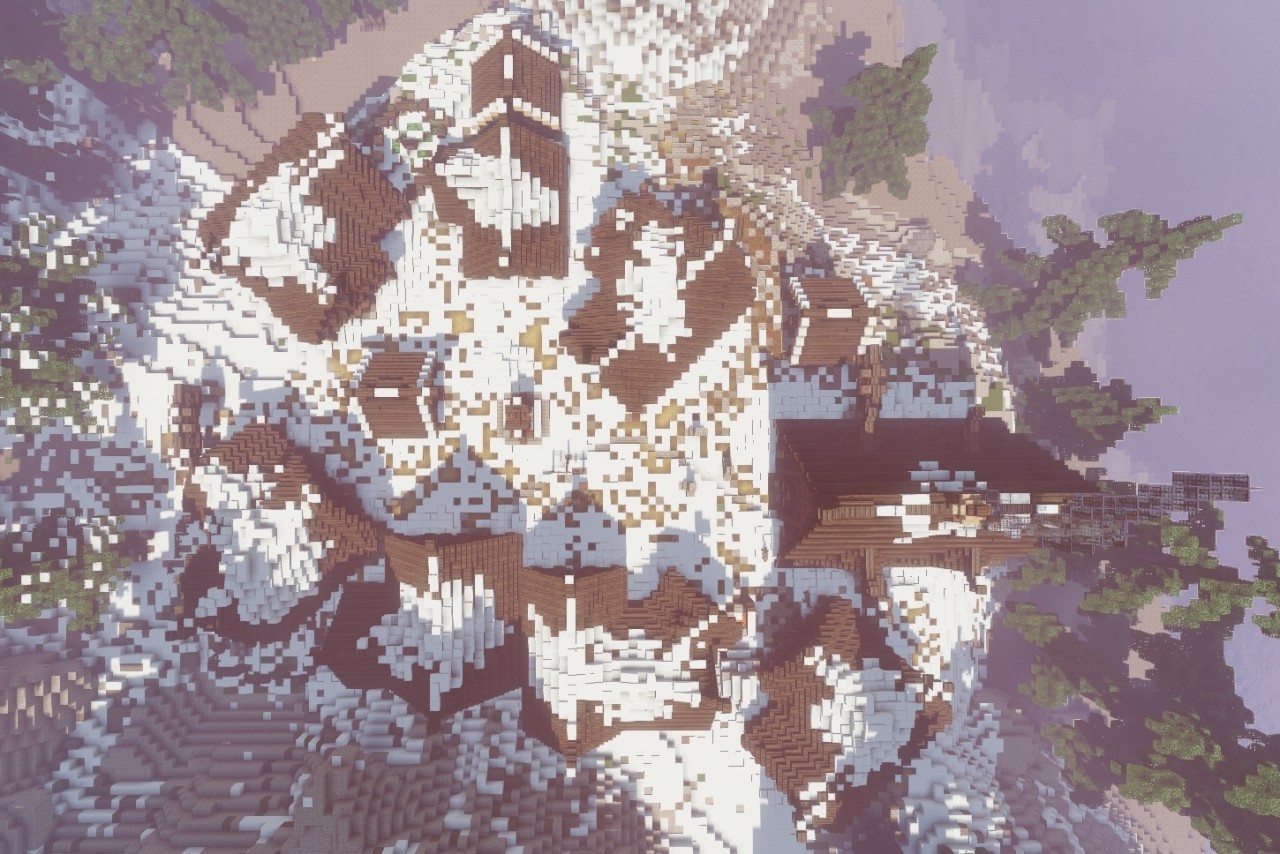 The Skaal Village, Skyrim Minecraft Map