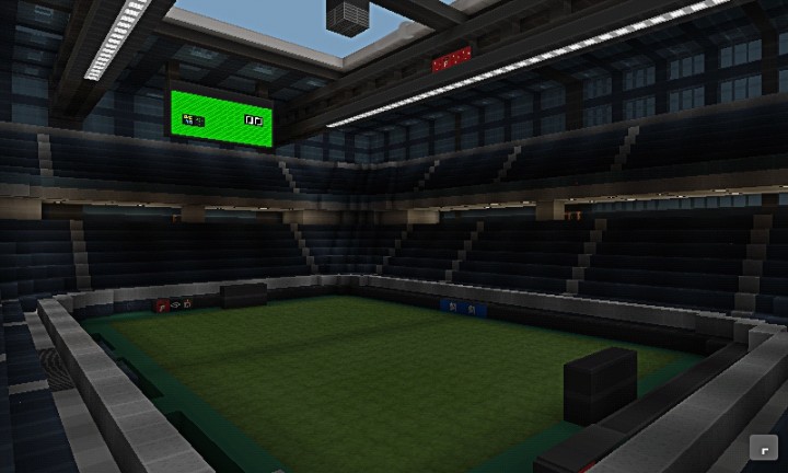 Manaus mini stadium Minecraft Map