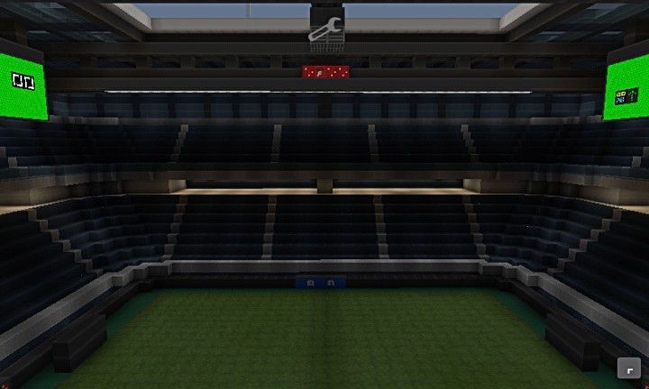 Manaus mini stadium Minecraft Map