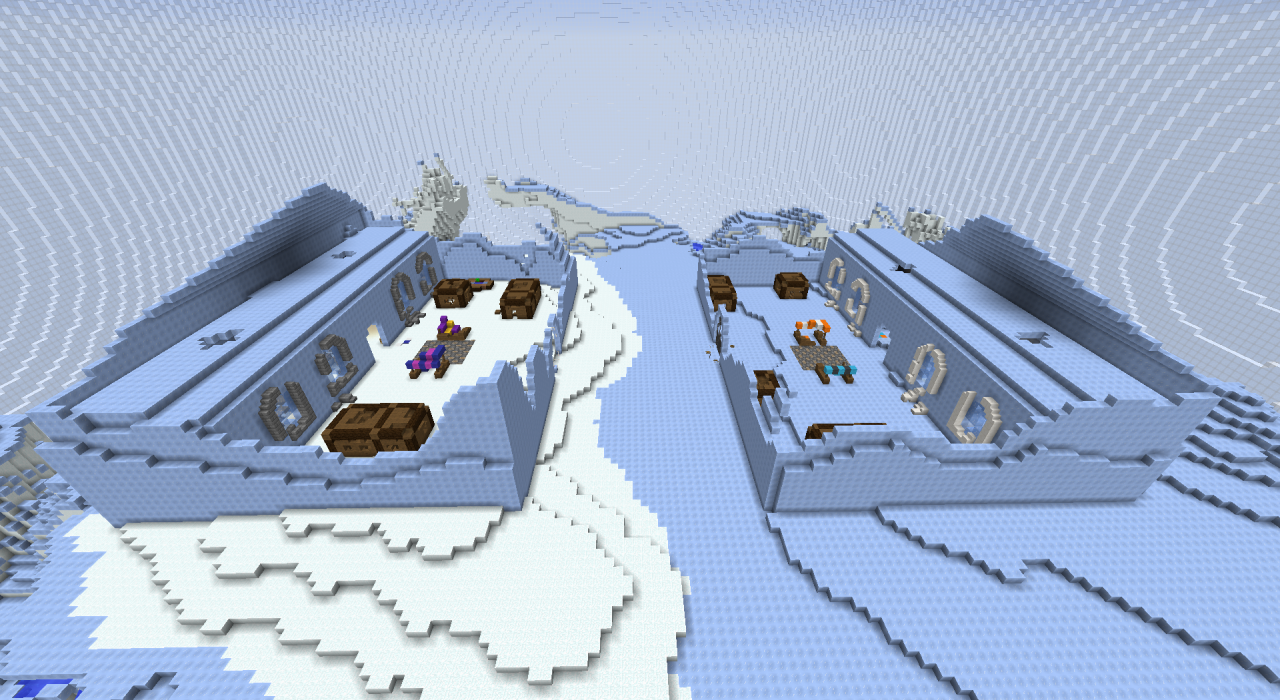 The Snow Fortress Minecraft Map