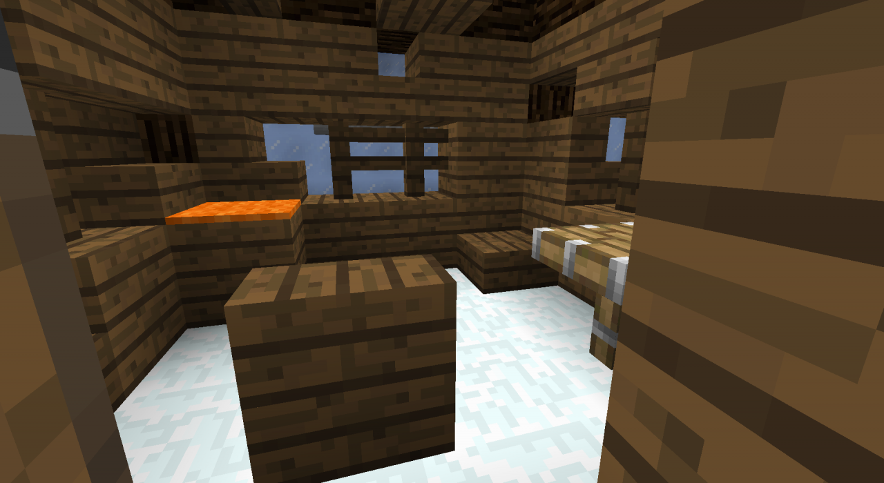 The Snow Fortress Minecraft Map