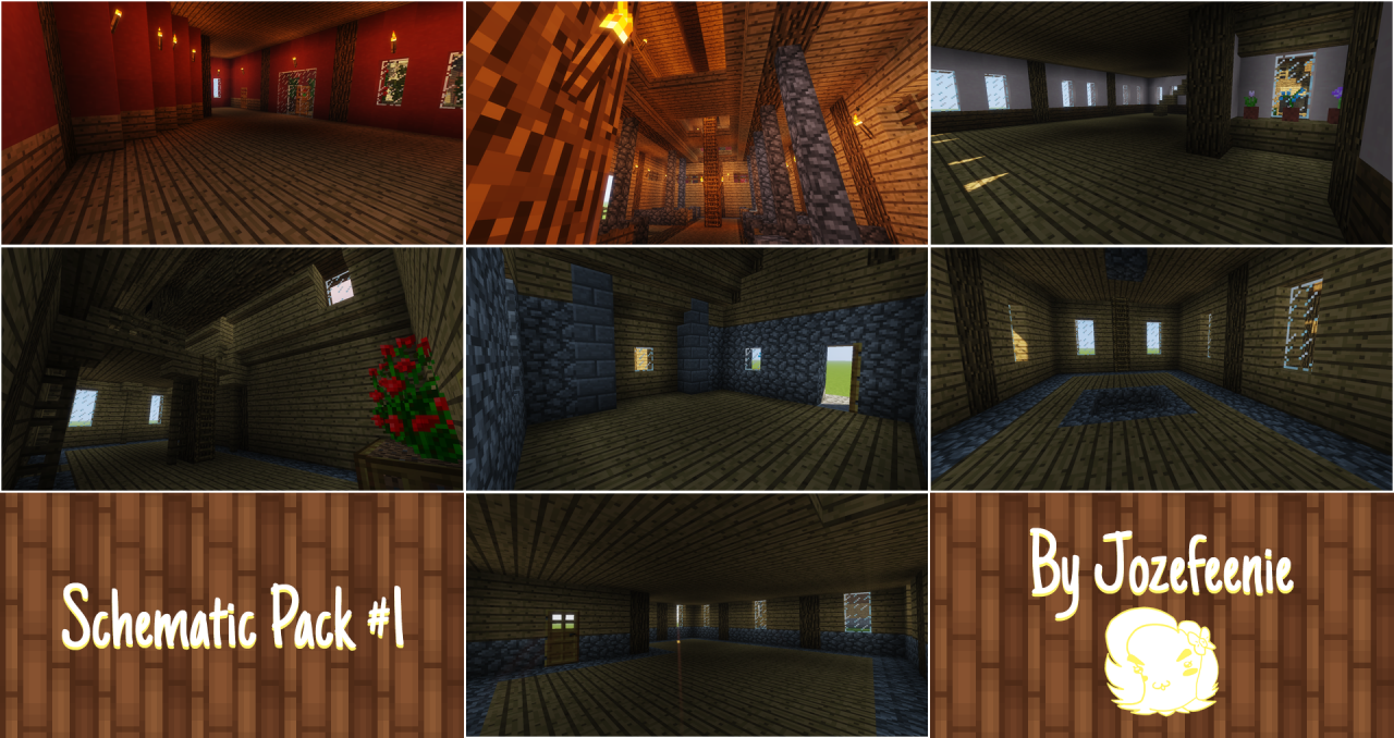 Schematic Pack #1 Minecraft Map