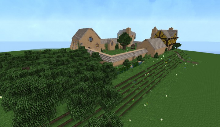 Medieval Villa Minecraft Map
