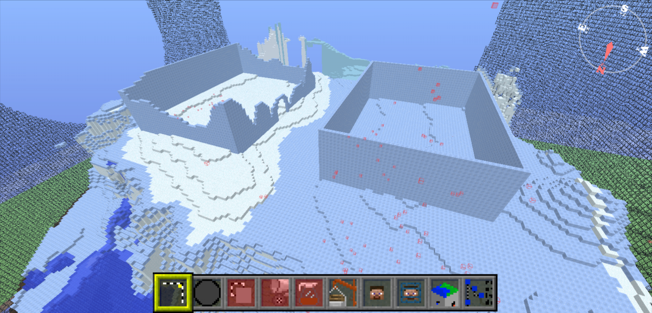 The Snow Fortress Minecraft Map