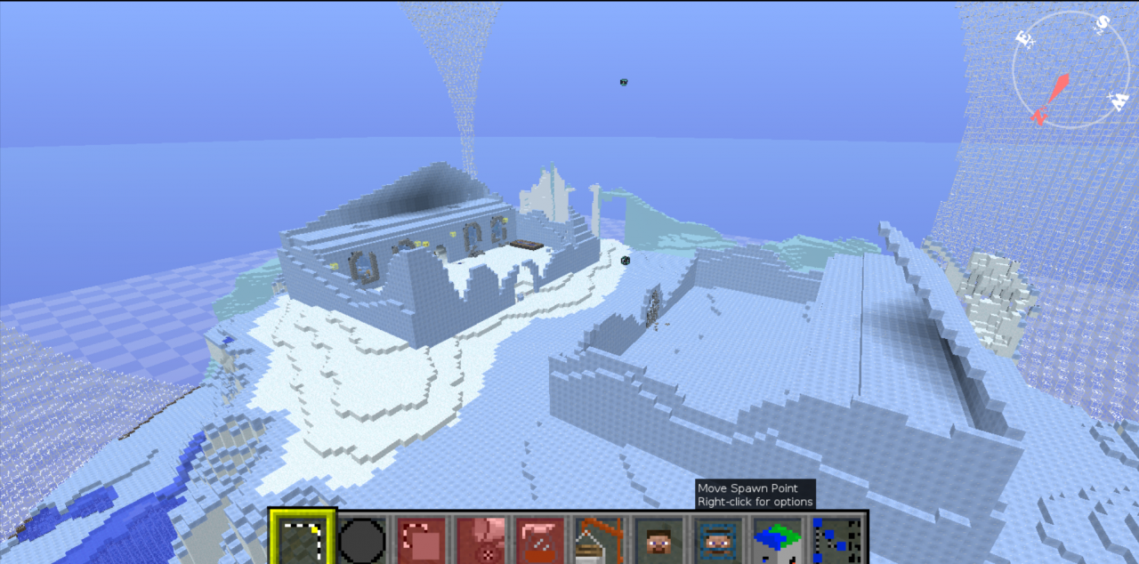 The Snow Fortress Minecraft Map