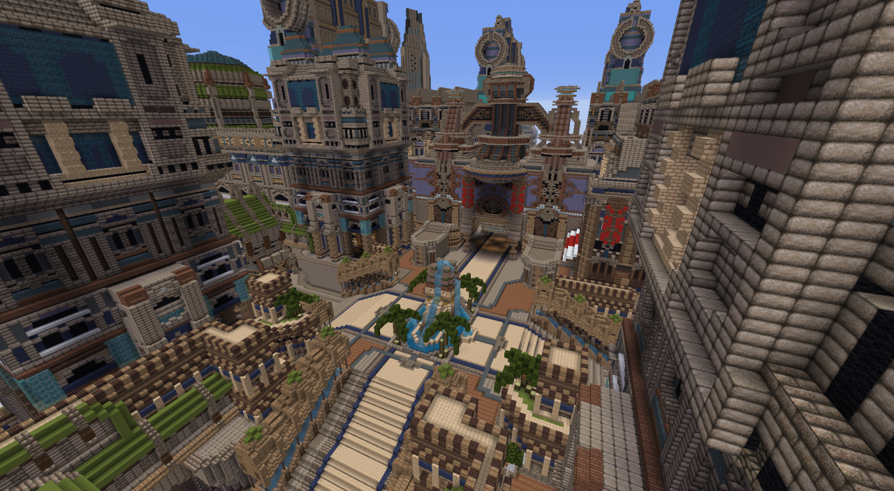 Rabanastre - Final Fantasy 12 Minecraft Map