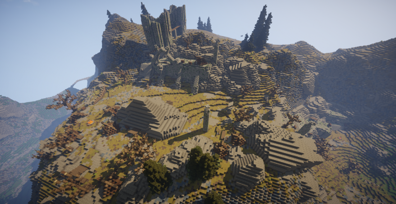 Sundered Towers (skyrim TES) Minecraft Map